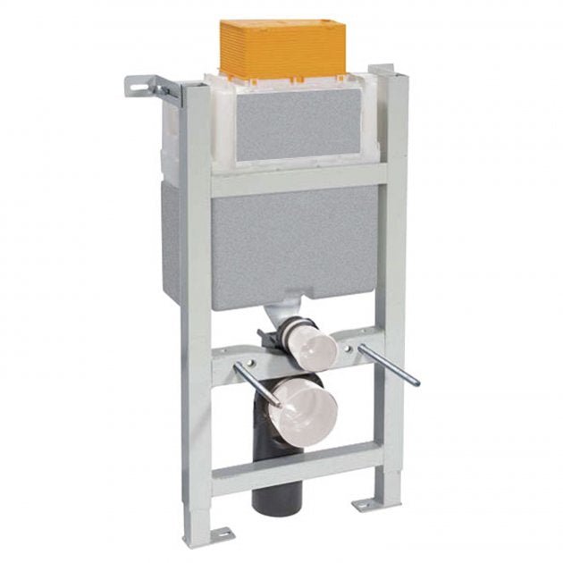 JTP Pre-Wall Freestanding WC Frame 820mm H x 400mm W including Brackets and Bend - WCF820