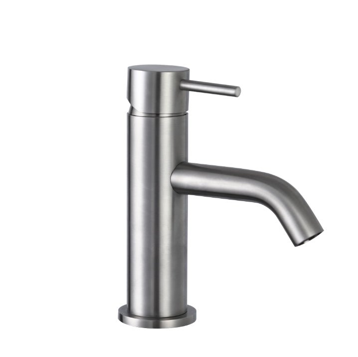 IX008A - JTP Inox Single Lever Basin Mixer - Stainless – TAP 'N' SHOWER